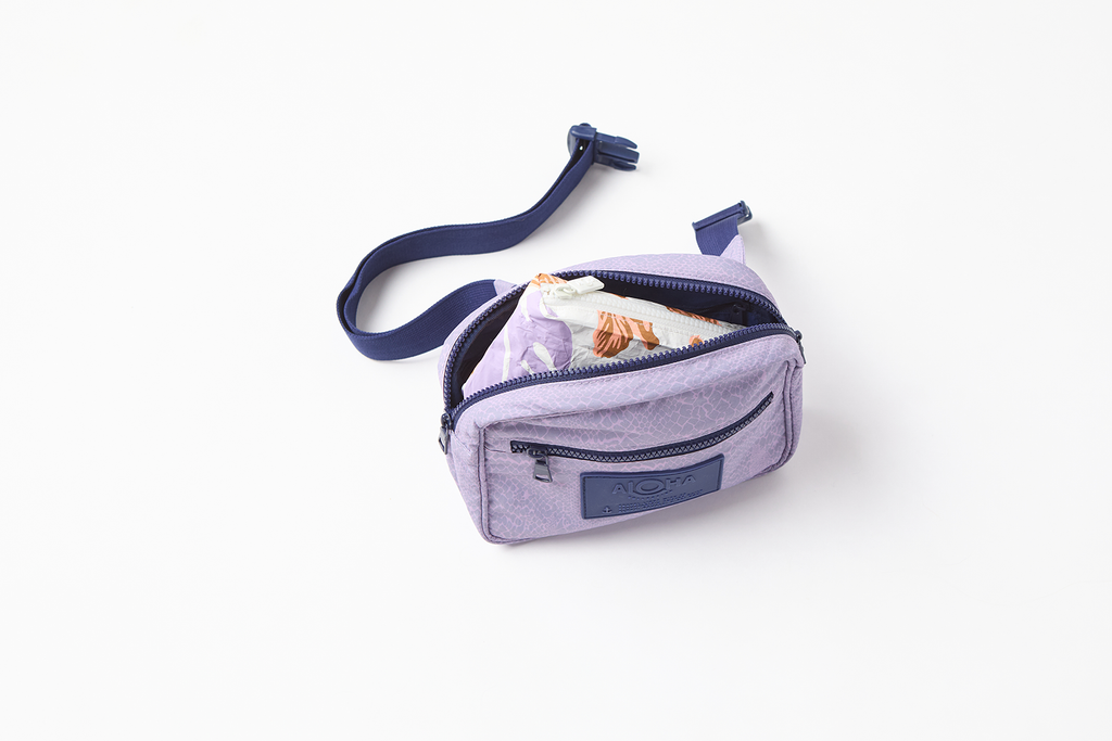 ALOHA COLLECTION KEEP IT LIGHT HIP PACK / PYTHON / AMETHYST – Work It Out