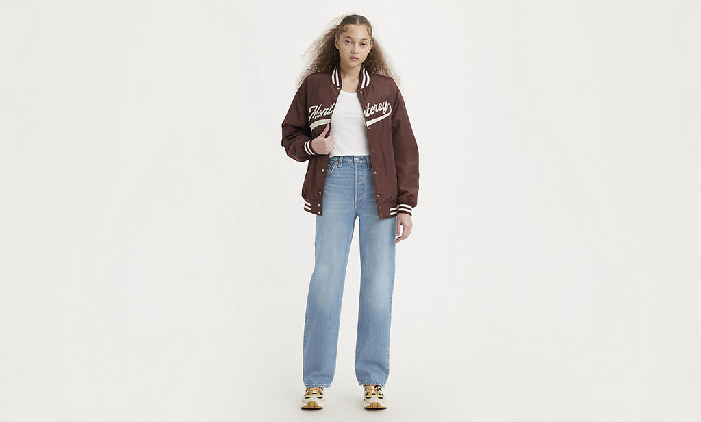 LEVI'S RIBCAGE FULL LENGTH JEANS - SAMBA TANGO 0010 – Work It Out