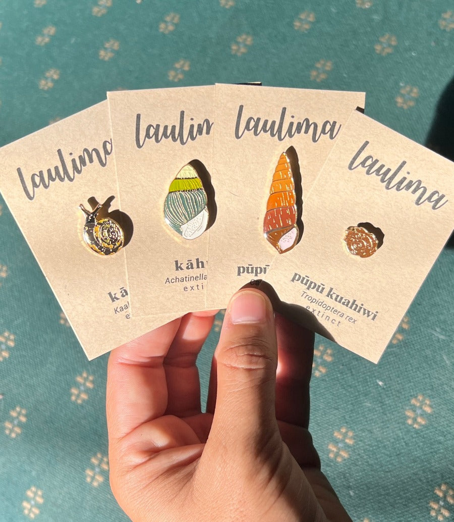 LAULIMA LAND SNAIL BUNDLE PINS – Work It Out