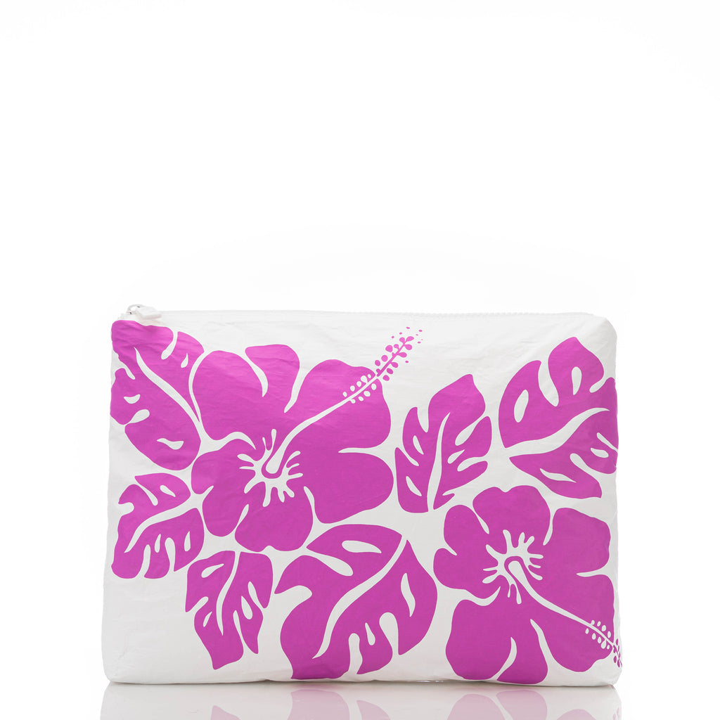 ALOHA COLLECTION MID / BIG ISLAND HIBISCUS CRUSH/WHITE – Work It Out
